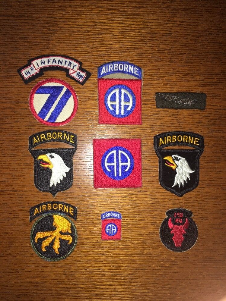 Nice Ebay group of patches sold - ARMY AND USAAF - U.S. Militaria Forum