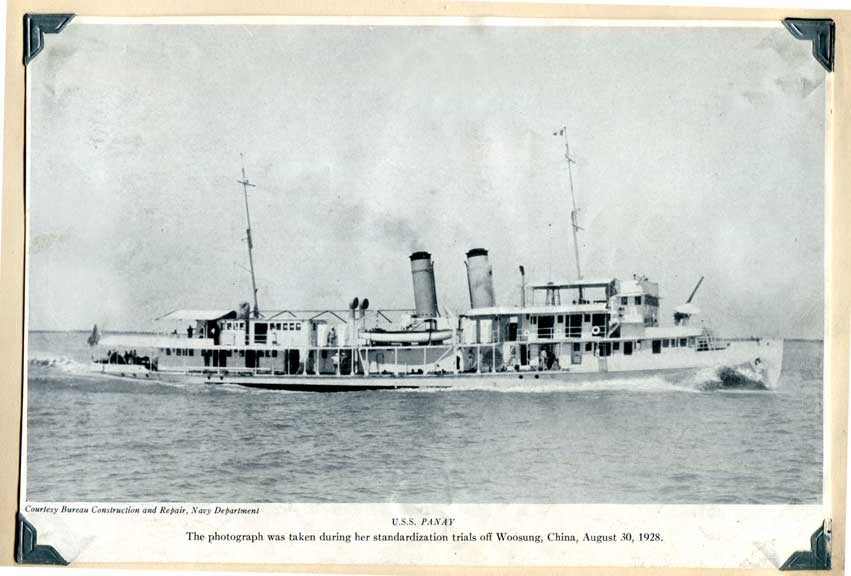 Yangtze Patrol, Captain USS Panay, USS S-34 China - GROUPINGS PAGE - U ...