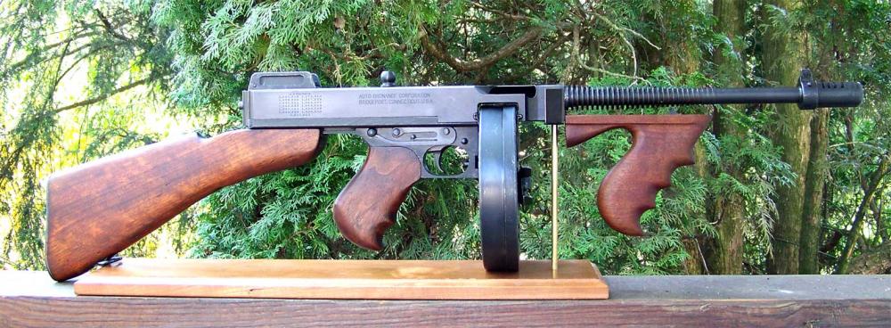 Thompson Submachine Gun Russian Lend Lease - FIREARMS - U.S. Militaria ...