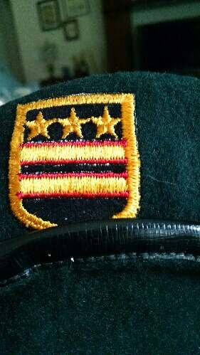 Identity of Green Beret Flash - UNIFORMS - U.S. Militaria Forum