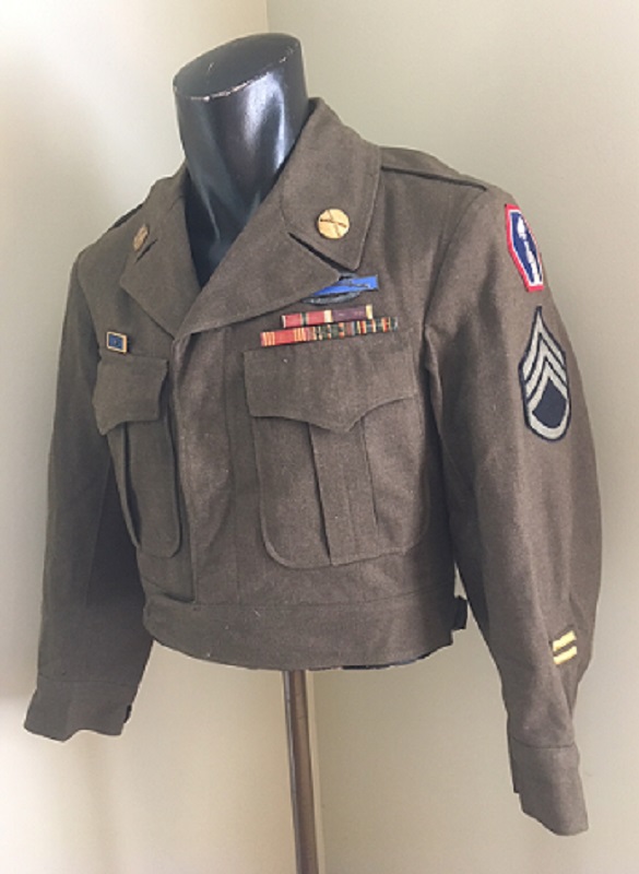An Ike Jacket from a Soldier in the 442nd RCT - UNIFORMS - U.S ...