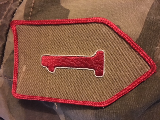 1st ID Patch Bullion & "OLD IRONSIDES" tabs - ARMY AND USAAF - U.S ...