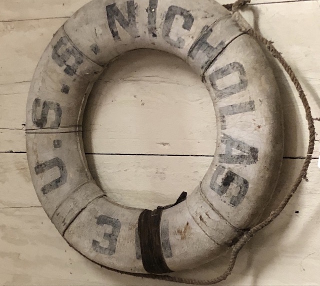USS Nicholas (DD-311) Life Ring - Display and Preservation ...