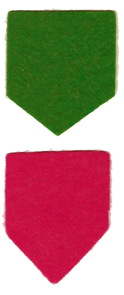 Red and Green Felt Flash? - ARMY AND USAAF - U.S. Militaria Forum