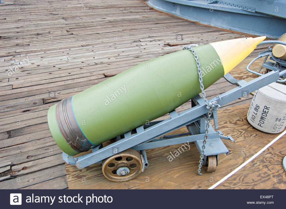 Navy 16"/50 finally mounted - FIREARMS - U.S. Militaria Forum