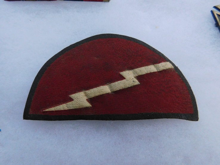 78TH DIVISION LEATHER PATCH - ARMY AND USAAF - U.S. Militaria Forum