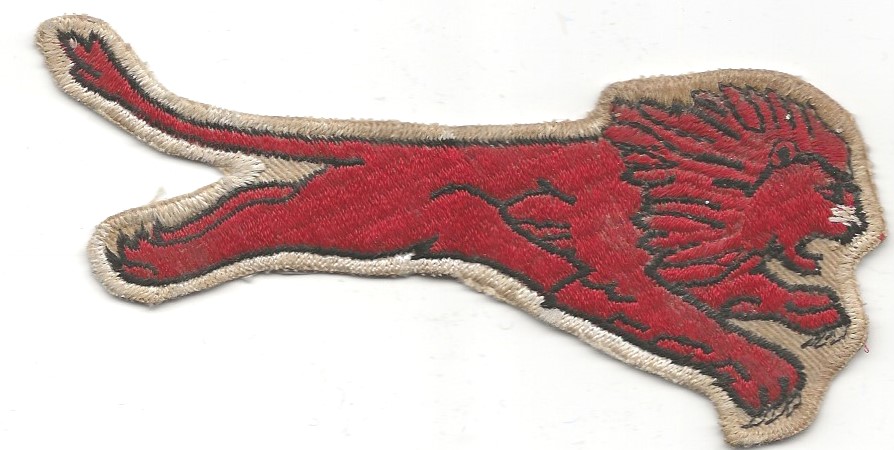 Question On Red Lion Patch - ARMY AND USAAF - U.S. Militaria Forum