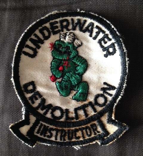 UDT Instructor patch - NAVY, COAST GUARD AND OTHER SEA SERVICES PATCHES ...