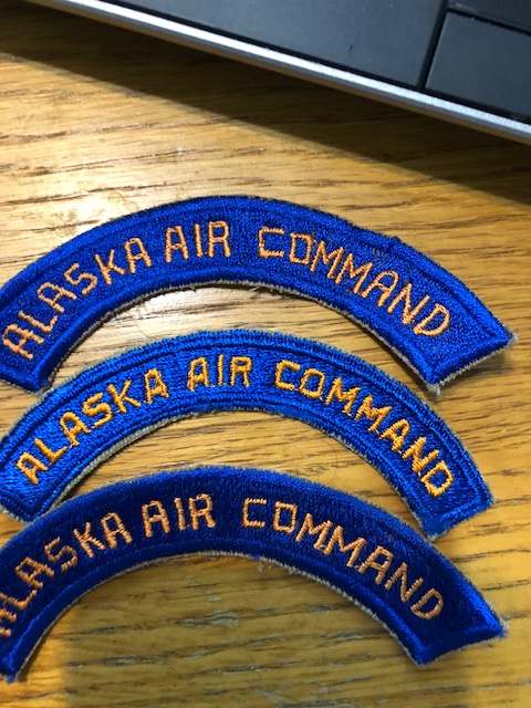 Alaska Air Command Arcs - ARMY AND USAAF - U.S. Militaria Forum