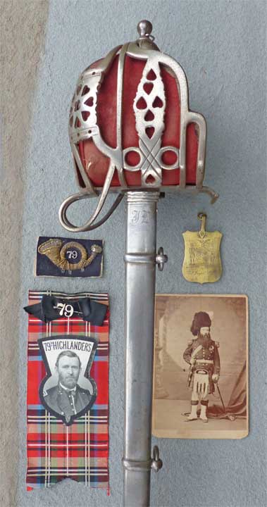 Col. Joseph Laing 79th NY Highlanders (Cameron Highlanders) - GROUPINGS ...