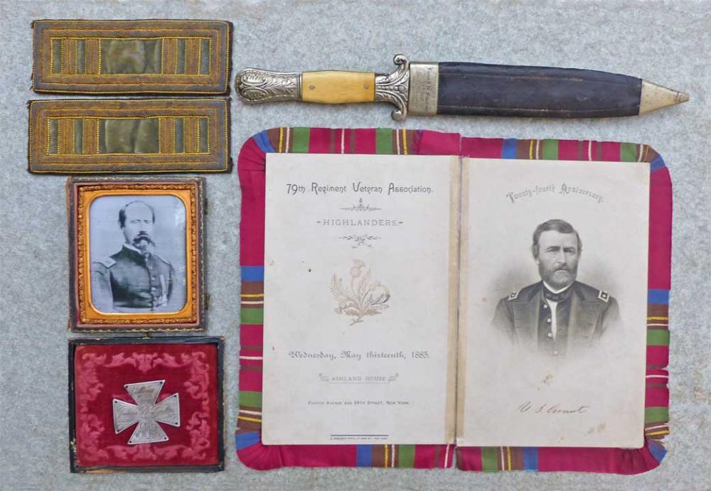 Col. J. B. Sinclair 79th New York Militia, Cameron Highlanders - (1861 ...