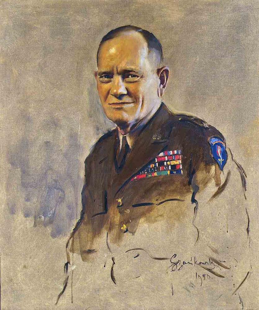 "Swagger Spike" of U.S. Army Major General Frank. W. Milburn. - FIELD ...