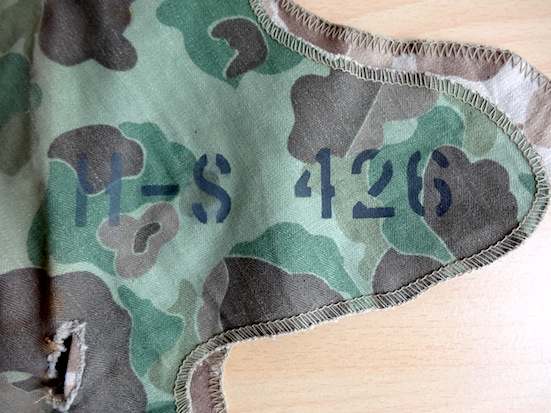 ID needed for Marine Frogskin Helmet Cover Stencil Markings - M-1; M-1C ...