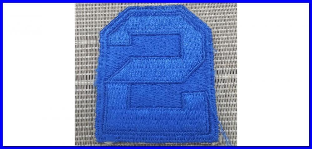 2nd Army (All Blue Patch) WW2 era? - ARMY AND USAAF - U.S. Militaria Forum