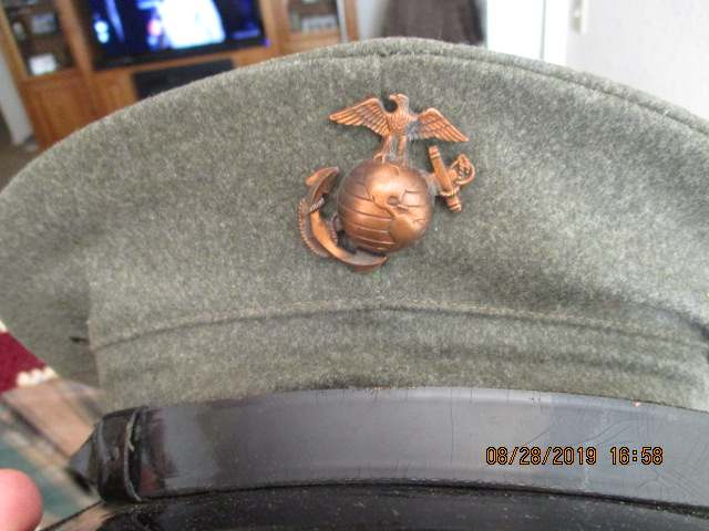 How to tell ww2 or Korean War USMC service cover - UNIFORMS - U.S ...
