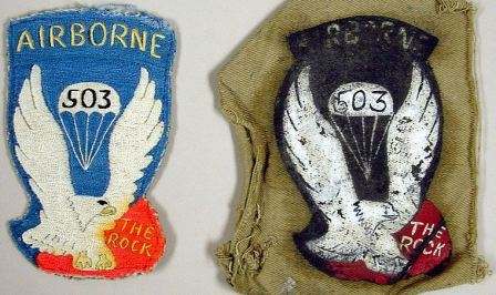 503rd Parachute Infantry SS! - ARMY AND USAAF - U.S. Militaria Forum