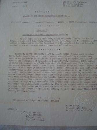 Ploesti Raider Medal Grouping - GROUPINGS PAGE - U.S. Militaria Forum