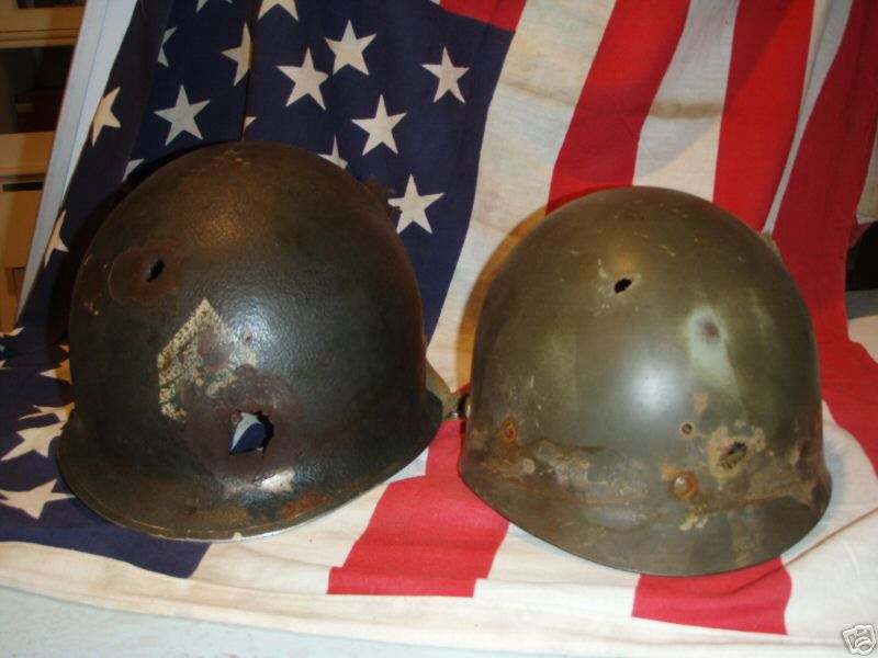 Normandy relic or fake? - M-1; M-1C & M-2 HELMETS - U.S. Militaria Forum