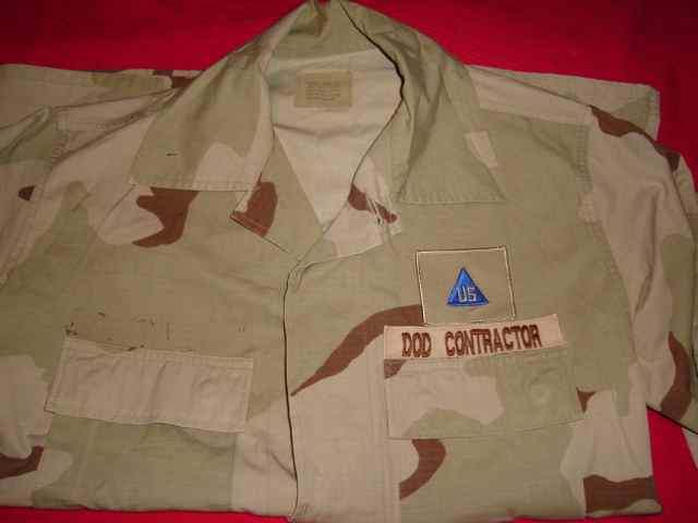 DOD Civilian and US Contractor DCU's - CAMOUFLAGE UNIFORMS - U.S ...