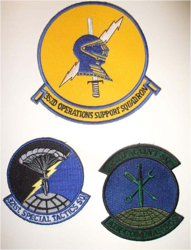 Patches of the 352nd Special Operations Group - AIR FORCE (USAAF IS ...