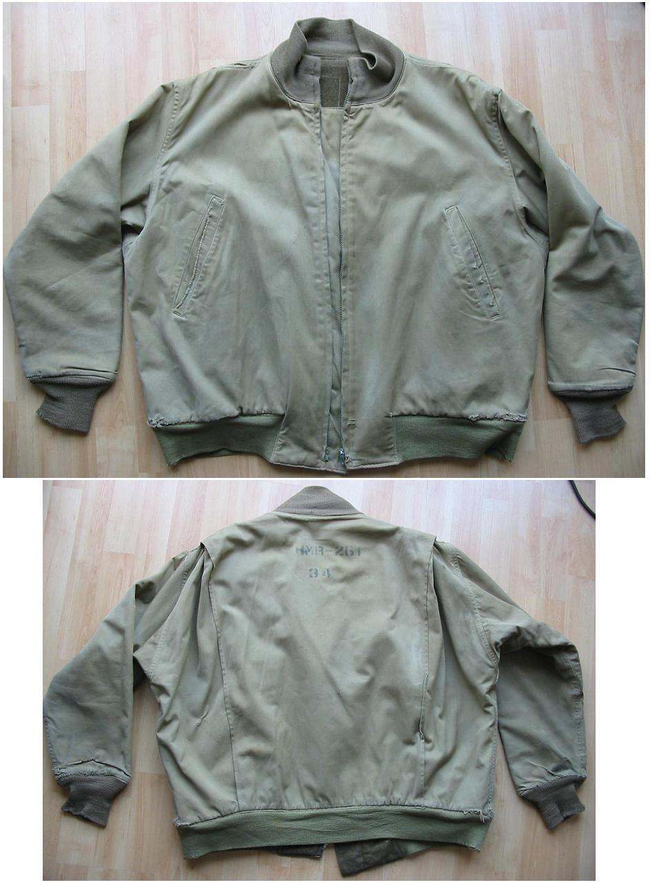 Combat winter "Tanker" jacket with USMC stencil - UNIFORMS - U.S ...