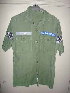 USAF Vietnam era og shirts, a 1505 and party suit - UNIFORMS - U.S ...