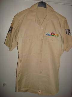 USAF Vietnam era og shirts, a 1505 and party suit - UNIFORMS - U.S ...