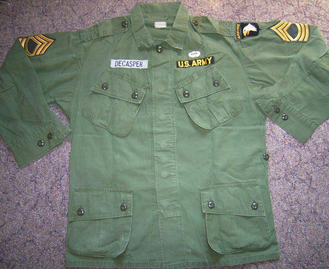 Some of my Vietnam OG 107 - UNIFORMS - U.S. Militaria Forum