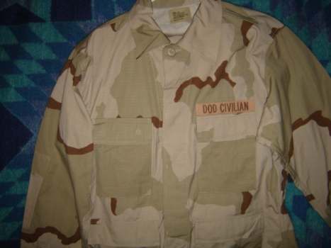 DOD Civilian and US Contractor DCU's - CAMOUFLAGE UNIFORMS - U.S ...