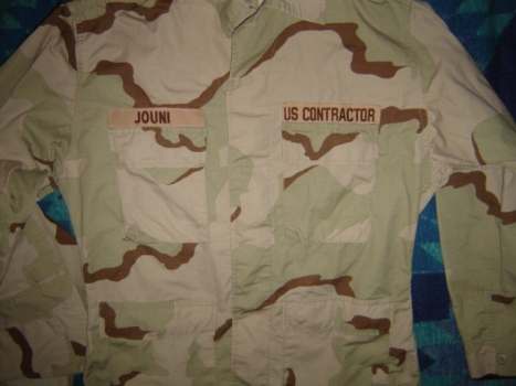 DOD Civilian and US Contractor DCU's - CAMOUFLAGE UNIFORMS - U.S ...