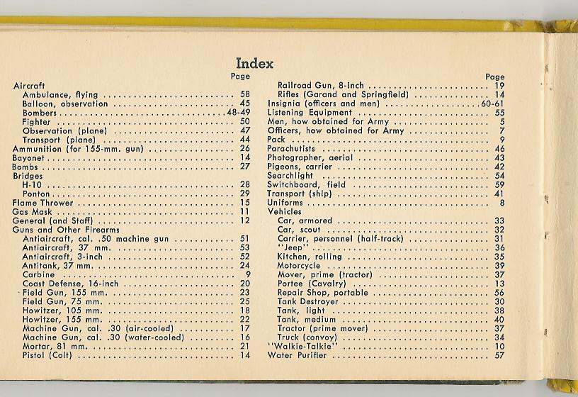 (1942) "The U.S.Army - A Guide Book - 53 Action Pictures" - HOMEFRONT ...
