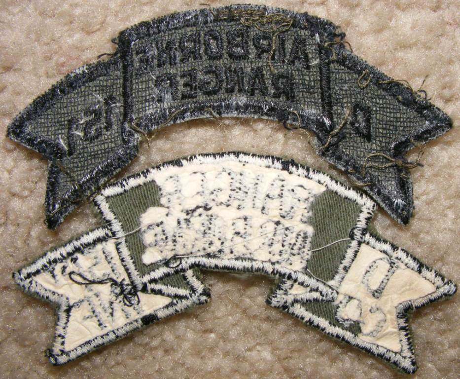 CO D (RANGER), 151ST INFANTRY SCROLL - ARMY AND USAAF - U.S. Militaria ...