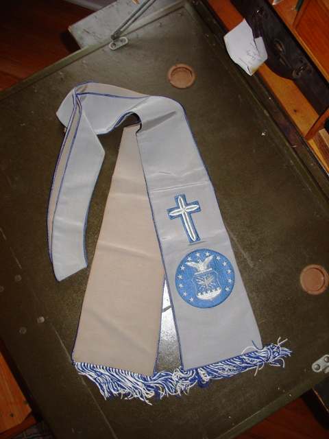 Chaplains stole / scarf - CHAPLAIN & MEDICAL UNIFORMS - U.S. Militaria ...