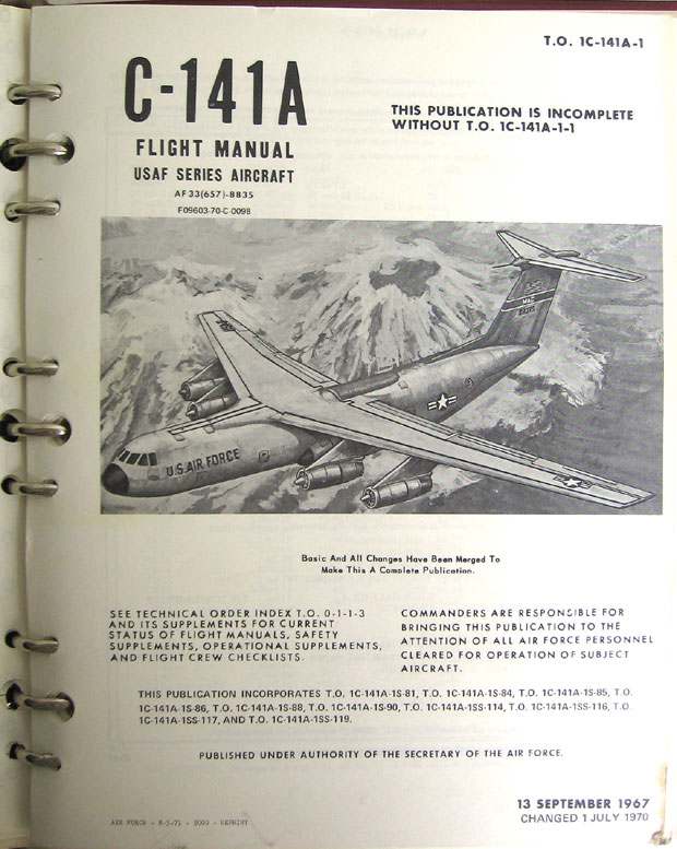 Flight manuals - handbooks - check lists - MILITARY AIRCRAFT & AVIATION ...