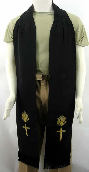 Chaplains stole / scarf - CHAPLAIN & MEDICAL UNIFORMS - U.S. Militaria ...