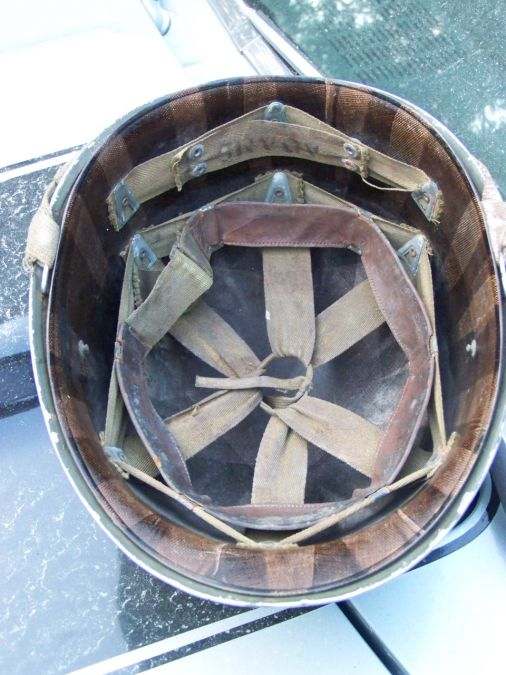 USN D-day lid from Coy museum - NAVY & COAST GUARD HELMETS - U.S ...