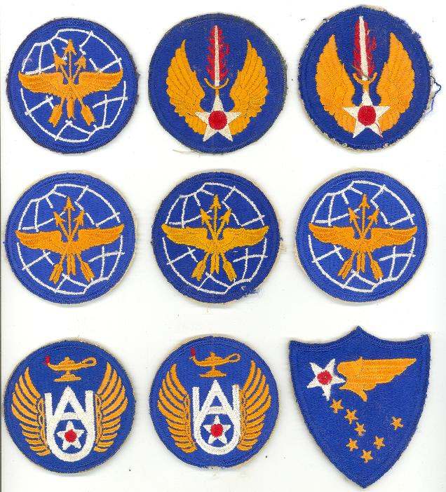 My Army Air Corp shoulder patch collection - ARMY AND USAAF - U.S ...