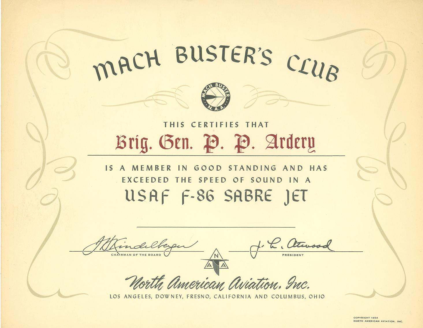 Major General Philip Ardery, USAFR (ret) - GROUPINGS PAGE - U.S ...