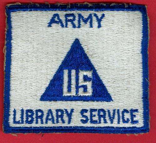 US Army Library Patch - ARMY AND USAAF - U.S. Militaria Forum