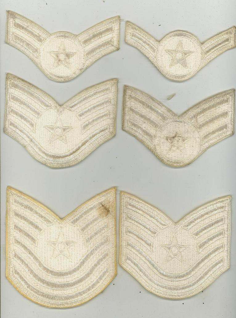 Unusual Air Force stripes - AIR FORCE (USAAF IS WITH ARMY) - U.S ...