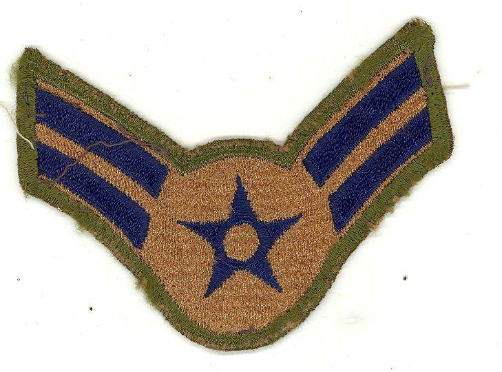 Unusual Air Force stripes - AIR FORCE (USAAF IS WITH ARMY) - U.S ...