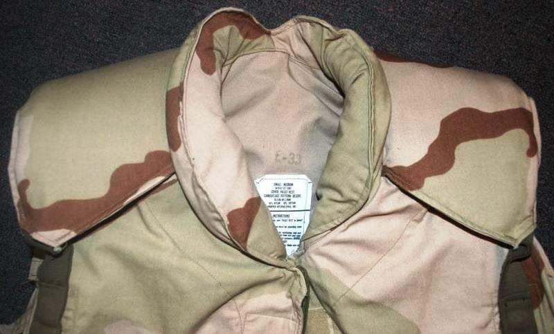 Vest cover PASGT desert - MODERN COMPOSITE HELMETS - U.S. Militaria Forum