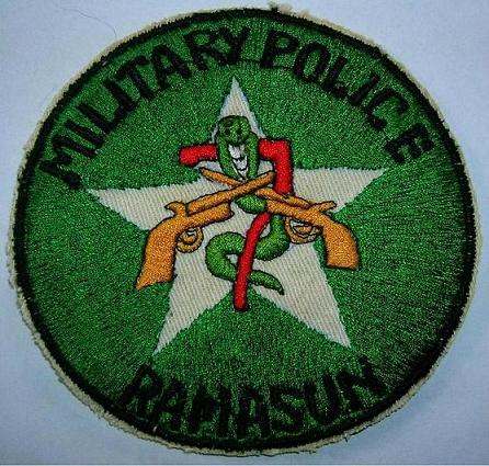 ASA MP patch - Ramasun Station - ARMY AND USAAF - U.S. Militaria Forum