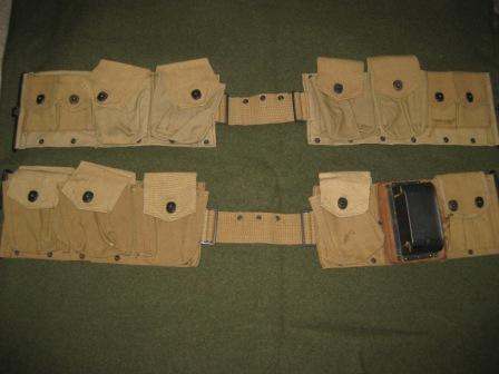 Pair of WWI BAR gunner belts - FIELD & PERSONAL GEAR SECTION - U.S ...