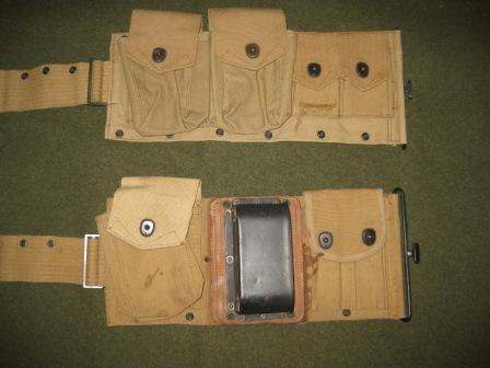 Pair of WWI BAR gunner belts - FIELD & PERSONAL GEAR SECTION - U.S ...