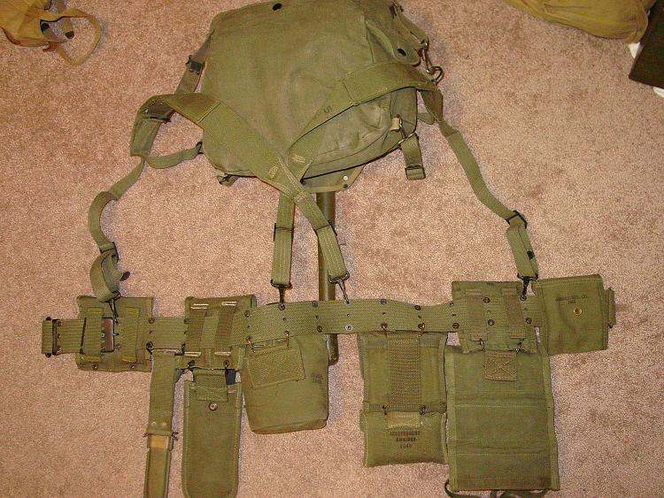 M1 Carbine web set.. - FIELD & PERSONAL GEAR SECTION - U.S. Militaria Forum