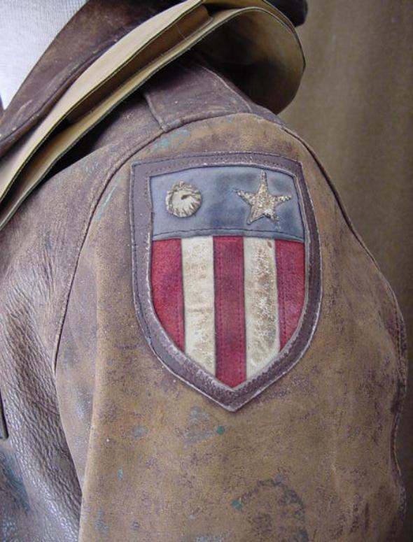 Leather patches - CBI, ATC nekkid lady, ICWATC - ARMY AND USAAF - U.S ...