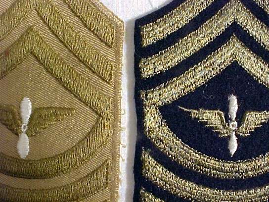 WWII Air Corp Staff Sergeant Chevron - ARMY (INCLUDING USAAC/AAF) - U.S ...