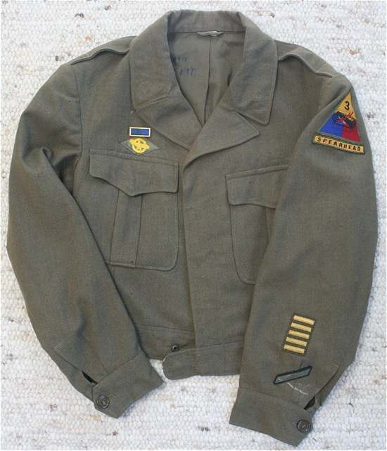 3rd Armor Ike with PUC ? - UNIFORMS - U.S. Militaria Forum