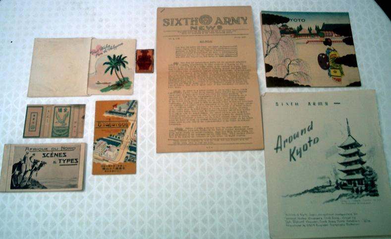 6th Army WWII - Occupation paper group - EPHEMERA, PHOTOGRAPHS ...